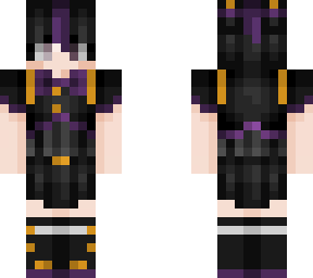 fnaf shadow bonnie human shadow bonnie female | Minecraft Skins