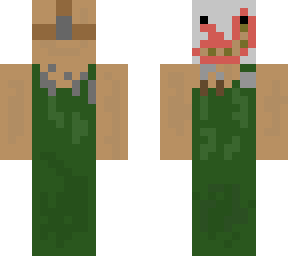Trapper DBD Chuckles mask | Minecraft Skin