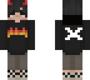 aesthetic devil | Minecraft Skin