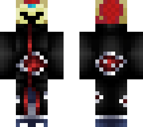 AJTHEBOLD (Akatsuki Cloak) | Minecraft Skin