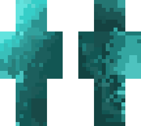 Blue glowing fungus | Minecraft Skin