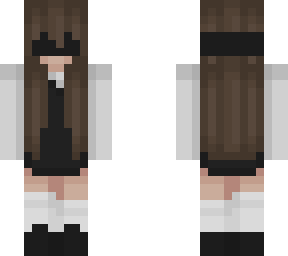 Cute masked girl | Minecraft Skin