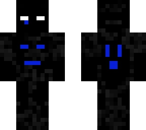 Dark Blue Shadow | Minecraft Skin