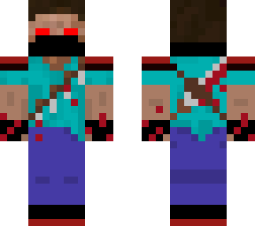evil steve | Minecraft Skin