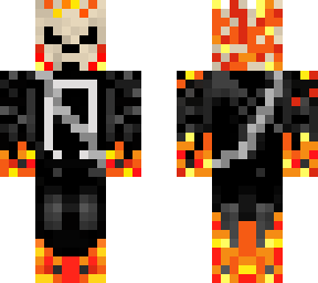 Ghost rider | Minecraft Skin