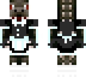 Godzilla in a Maid Outfit | Minecraft Skin