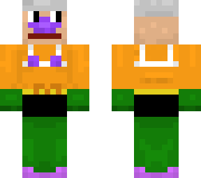 Mermaid Man | Minecraft Skin