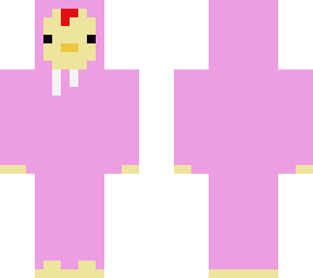 pink chicken onesie | Minecraft Skin