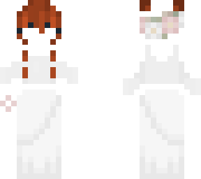 wedding dress overlay | Minecraft Skin