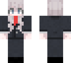 white hair schlatt suit | Minecraft Skin