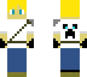 Blond maze runner | Minecraft Skin