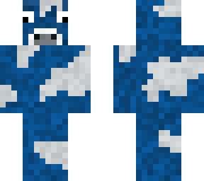 Blue Cow | Minecraft Skin