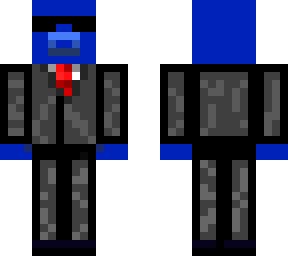 Blue Pig Goon | Minecraft Skin