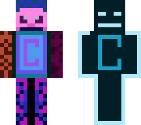 Double Sided cool skin | Minecraft Skin