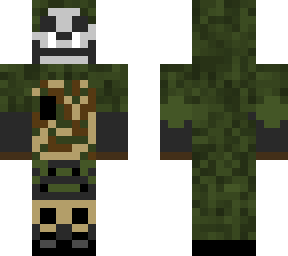 ghost modern warfare | Minecraft Skins