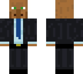 Villager In A Suit | Minecraft Skins