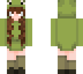 Frog Hoodie! | Minecraft Skin