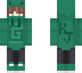 Karl Jacobs Frog Hoodie but with initials lol (NOT MINE) | Minecraft Skin