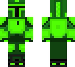 Mando skin for contest with Back plate | Minecraft Skin