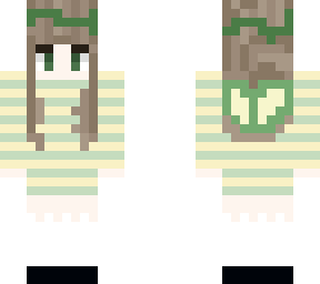 Mia- Fairy core with wings | Minecraft Skin