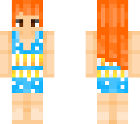 nami one piece | Minecraft Skins