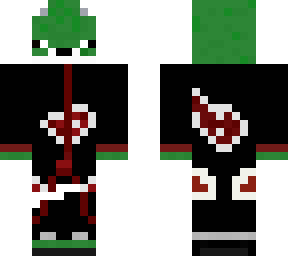 Radioactive Fox Akatsuki | Minecraft Skin