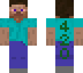 Stoner Steve | Minecraft Skin
