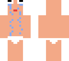 The crying baby noob | Minecraft Skin