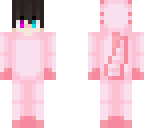 Axolotl boy (Leucistic) | Minecraft Skin