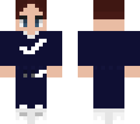 Blue nike tracksuit | Minecraft Skin