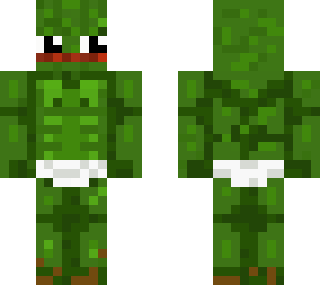 Buff Pepe | Minecraft Skin