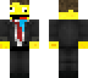 Cheese with Suit | Minecraft Skin