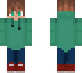 cool Green jumper | Minecraft Skin