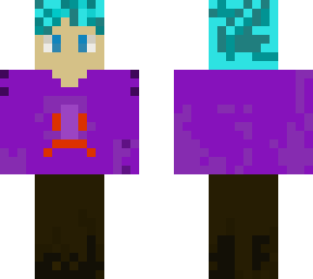 cyan boy | Minecraft Skin