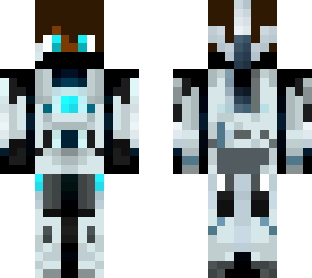 cybernetic warrior icey | Minecraft Skin