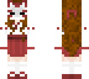 shrine maiden | Minecraft Skins