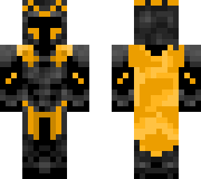 Fire Knight (Edited) | Minecraft Skin