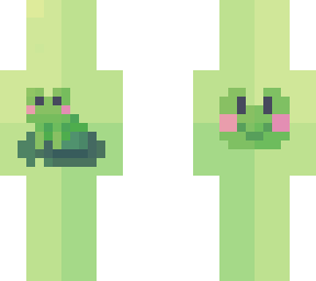 Frog -Pixel Art- | Minecraft Skin