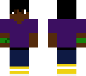 PixelDip Purple Ending and Hair Edit with armband and Yellow Shoes ...