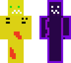shadow bonnie & spring bonnie | Minecraft Skin