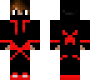 Skin mikecrack con Campera roja | Minecraft Skin