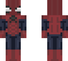 spiderman sharp colors | Minecraft Skin