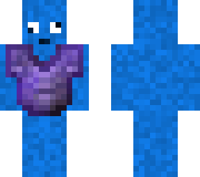 Squiddo with Netherite chestplate | Minecraft Skin