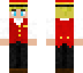 TommyInnit Hotel Uniform | Minecraft Skin