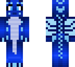 Tsunami the seawing | Minecraft Skin