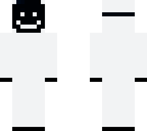 white skin with mask 2 | Minecraft Skin