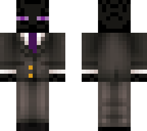 Minecraft Enderman In A Suit Skin