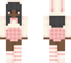 Black bunny girl | Minecraft Skin