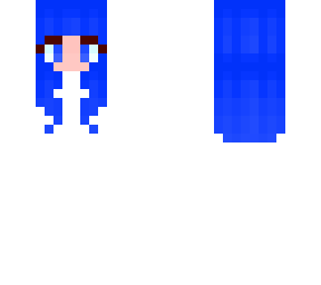 Blue Hair Base | Minecraft Skin