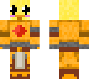 Chicken in armor 2.0 | Minecraft Skin